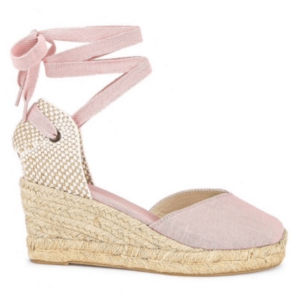 Soludos | Shoes | Soludos Womens Pink Wedge Espadrilles 7 | Poshmark